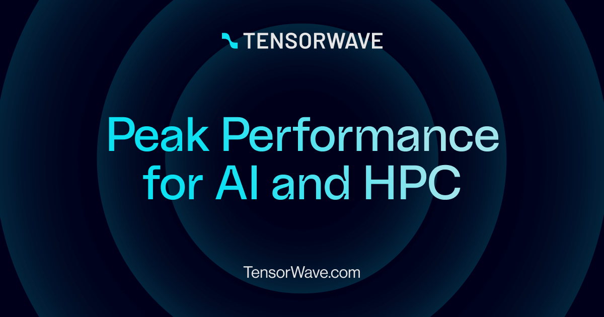 TensorWave Bare Metal | Scalable AI Compute with Peak Control