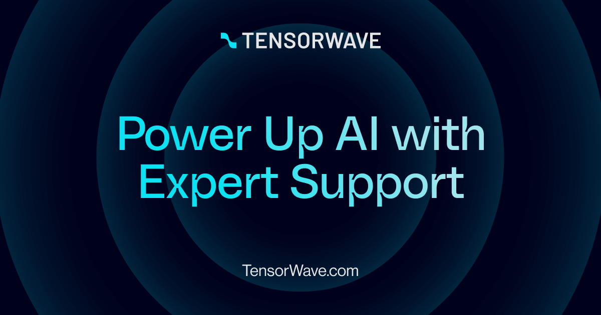 TensorWave Connect | Book a Call with TensorWave AI & HPC Experts